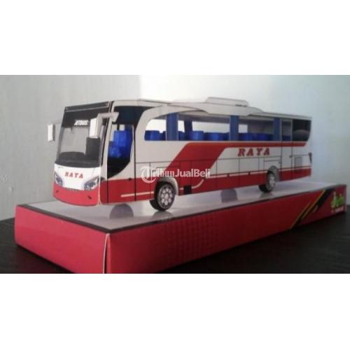 Miniatur Bis PO RAYA Bahan Akrilik Berkualitas Cocok Buat Koleksi Harga ...
