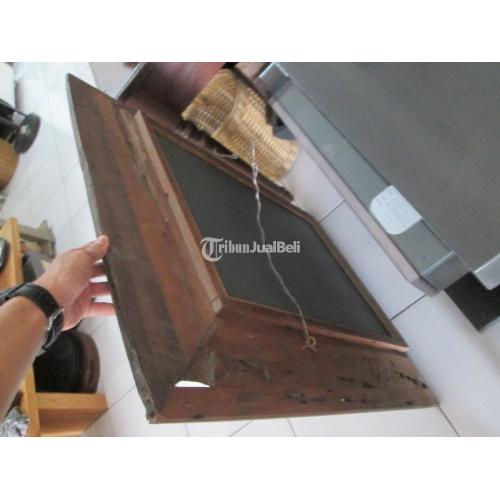 Cermin Frame Daur Ulang Kayu Jati Bekas Bantalan Rel Kereta Api ...