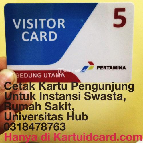 Pusat Cetak Kartu Visitor Terlengkap Kualitas PVC Anti Sobek/Luntur Di Jakarta - Tribun JualBeli
