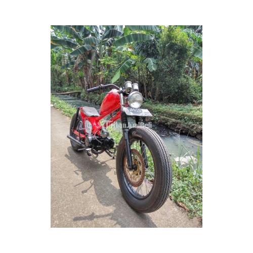 Honda Astrea Prima full modif Bobber / japstyle / caferacer / streetcub ...