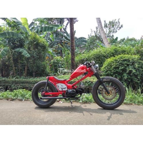 Honda Astrea Prima full modif Bobber / japstyle / caferacer / streetcub ...