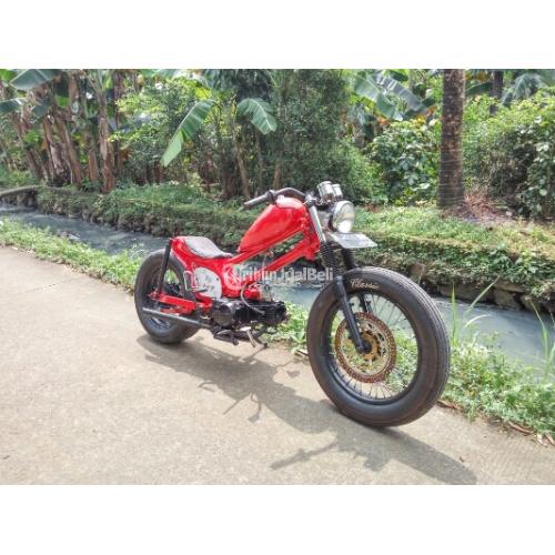 Honda Astrea Prima full modif Bobber / japstyle / caferacer / streetcub ...