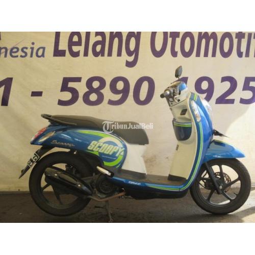 Honda Scoopy ESP Sporty FI Warna Biru Putih th 2015 di Jakarta Barat ...