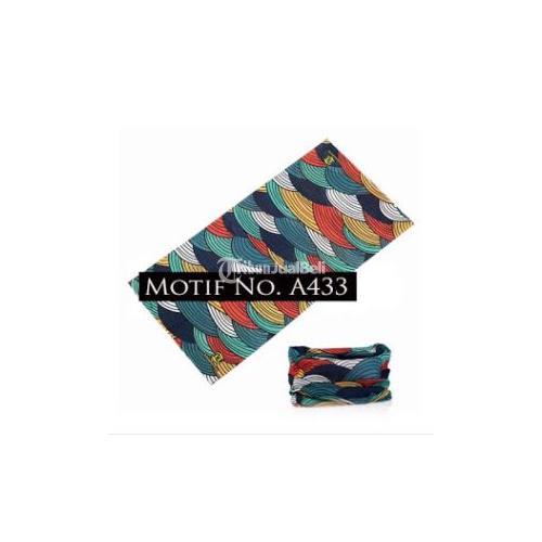 BUFF HEADWEAR UNISEX MULTIFUNGSI MOTIF MURMER di JAKARTA - Tribun JualBeli