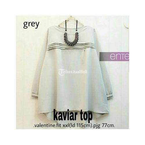 Baju Atasan Cewek Kaviar Top Bahan Adem Murah di Surakarta - Tribun ...
