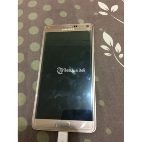 Samsung Note 4 Gold Eks Sein Resmi Lecet Pemakaian Kondisi Mulus Mesin ...