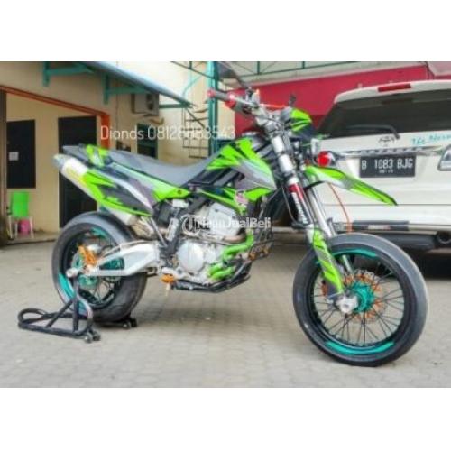 KLX 250 Tahun 2010 Modifikasi Supermoto Keren Surat Lengkap Pajak Aman ...
