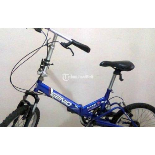 Sepeda Lipat GENIO Warna Biru 6 Speed Mulus di Jakarta Selatan - Tribun ...