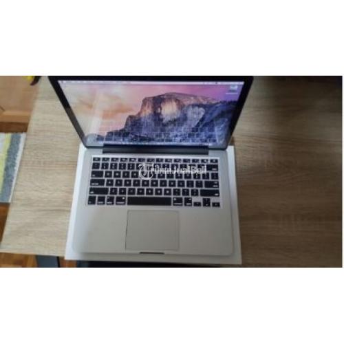 Macbook Pro Layar 13 Inch Model 1502 Bekas Umur 6 Bulan Silver di ...