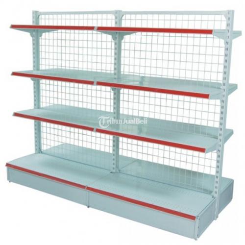 Rak Display Supermarket Minimarket Shelf Bahan Kuar Harga Murah di ...