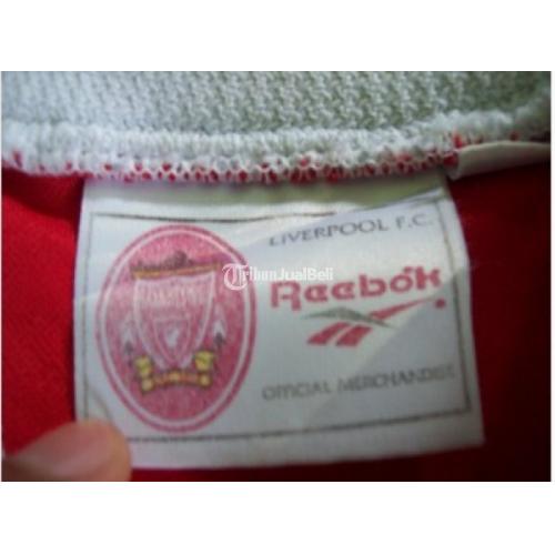 Jersey Retro Liverpool 1996di1998 Original Reebook Second di Jawa Barat ...