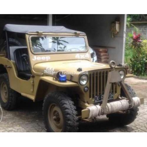 Mobil Jeep Willys Antik Tahun 1969 Surat Lengkap Stir Kiri di Badung ...