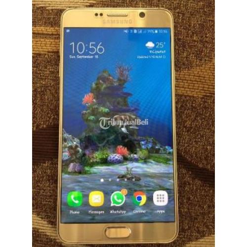 Samsung Galaxy Note 5 Bekas Warna Gold Fullset Ori Harga Murah di ...