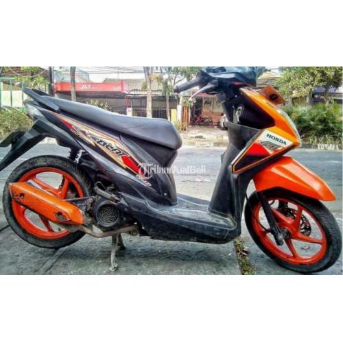 Motor Honda Beat PGM FI Tahun 2013 Warna Orange di Surabaya Jawa Timur ...