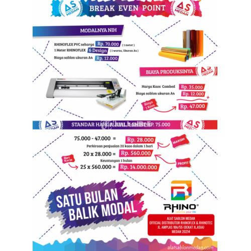 Mesin Cutting Sticker Rhinotec di Pekanbaru - Tribun JualBeli