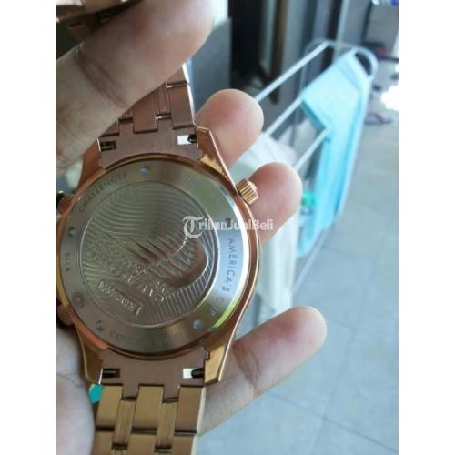 Jam Tangan Omega Seamaster Rose Gold Replika KW Super Chrono Aktif di ...