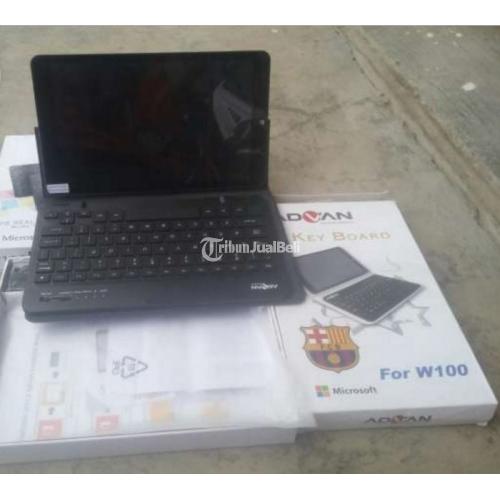 Tablet Advan W100 Fullset Warna Hitam Bonus Keyboard di Bekasi Jawa ...
