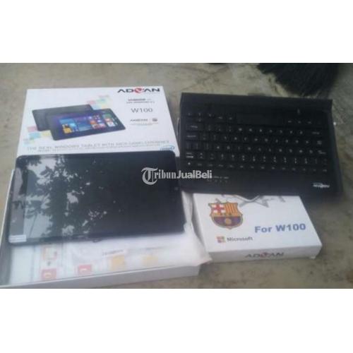 Tablet Advan W100 Fullset Warna Hitam Bonus Keyboard di Bekasi Jawa ...