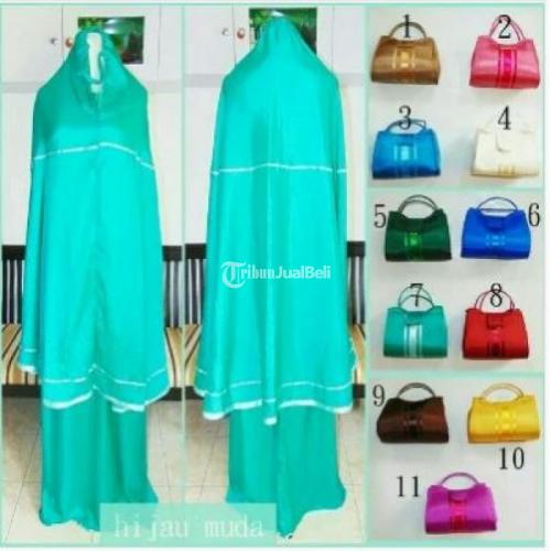 Mukena Rukuh Mini Traveling Bahan Parasut Harga Murah Barang Baru di ...