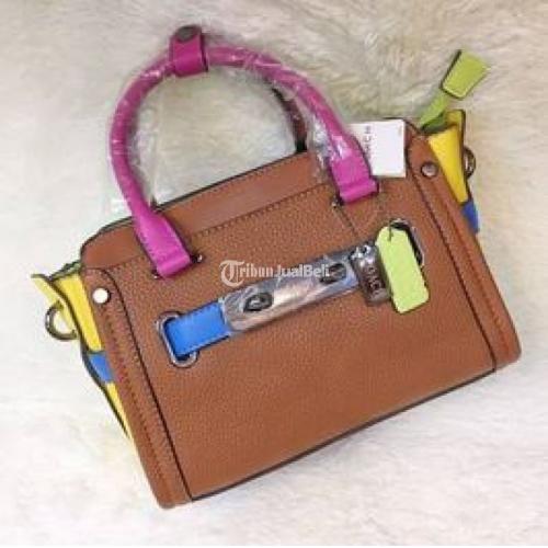 Tas Coach Swagger Murah Semiprem Like Original 3 Tone di Bandar Lampung ...