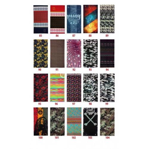 Buff Bandana Masker Aneka Motif Halus Lembut Multifungsi di Bandung ...