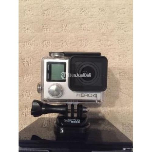Go Pro Hero 4 Silver Mulus Fullset Normal Fungsi Normal Free Waterproof ...