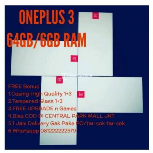 Pre Order Handphone Oneplus 3 A3000 RAM 6/64GB New Murah Garansi di ...