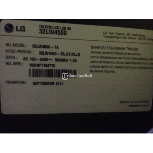 LED TV Second Merk LG LW4500 32 Inch Cinema3D Mulus & Kacamata 3D 5pcs ...