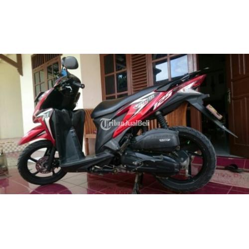 Honda Vario Techno 125 FI Tahun 2012 Warna Merah Surat Lengkap di Depok ...