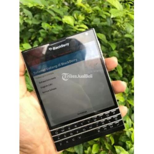 Smartphone Blackberry passport Black Second Original Fullset Harga ...