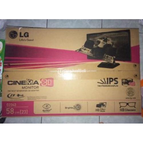 Monitor LED Merk LG D2343P Bisa 3D Kondisi Bekas Terawat Fullset Murah di Jepara - Tribun JualBeli