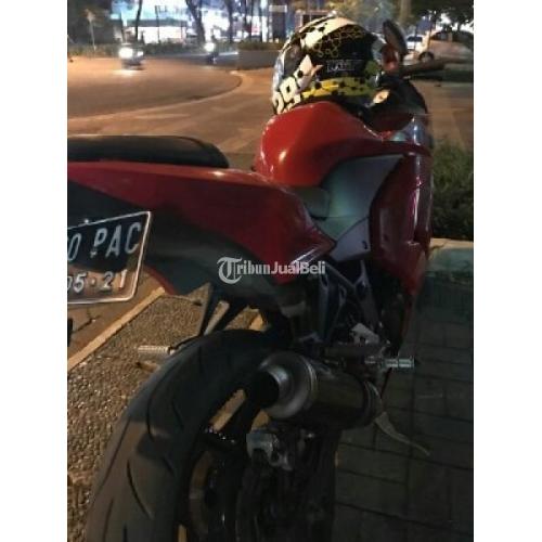 Kawasaki Ninja 250 Tahun 2011 Merah Semi Modif di Jakarta - Tribun JualBeli