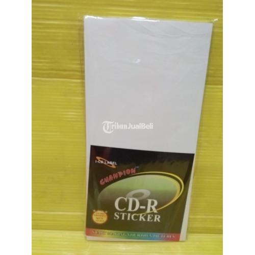 CD Sticker / Label CD Merk Champion Jenis Kertas HVS Dan Glossy Harga ...