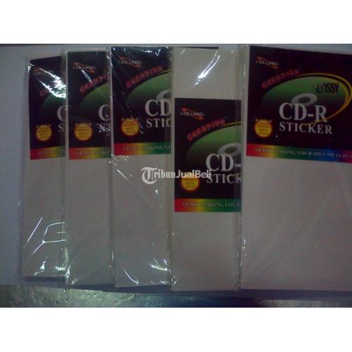 CD Sticker / Label CD Merk Champion Jenis Kertas HVS Dan Glossy Harga ...