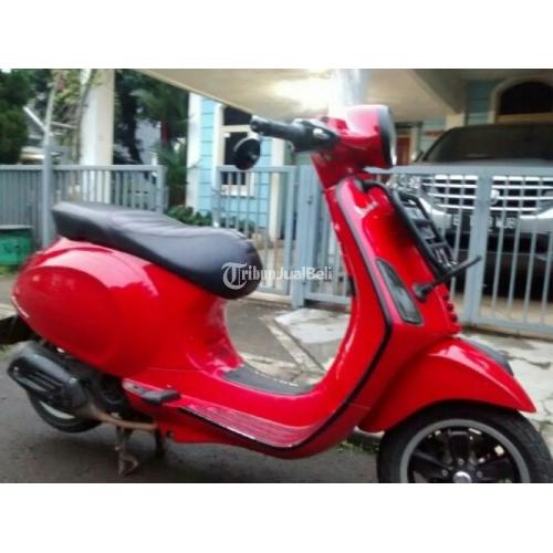 Vespa 150 Primavera Modif Tahun 2014 Warna Merah Pajak Panjang di ...