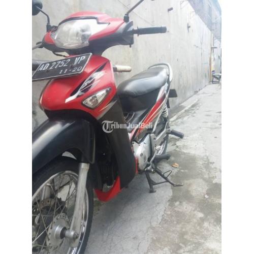 Supra X 125 Tahun 2005 Warna Merah Silver Kondisi Mesin Motor Terawat ...