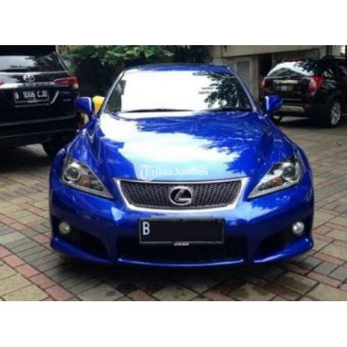 Sedan Lexus ISF 2012 Second Low KM Asli Blue on Black Carbon Interior ...