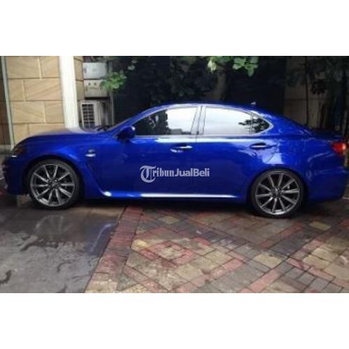 Sedan Lexus ISF 2012 Second Low KM Asli Blue on Black Carbon Interior ...