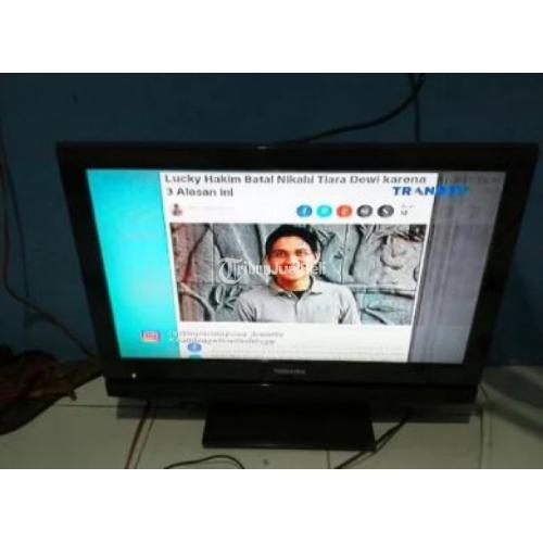 TV LCD Seken Merk Toshiba Regza 24 Inch Mulus Normal Harga Murah di ...