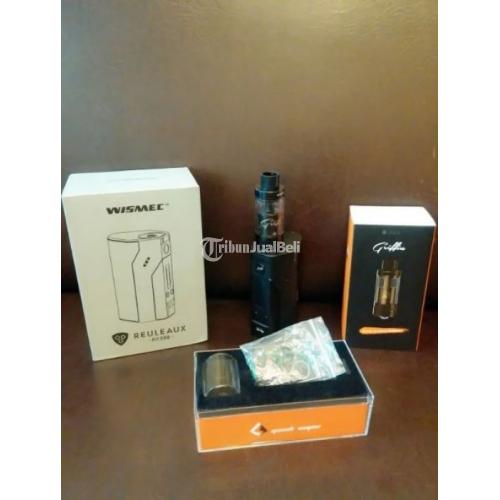 Paket Siap Ngebul Mod Wismec RX200 Tank Griffin Bonus 3 Baterai di ...