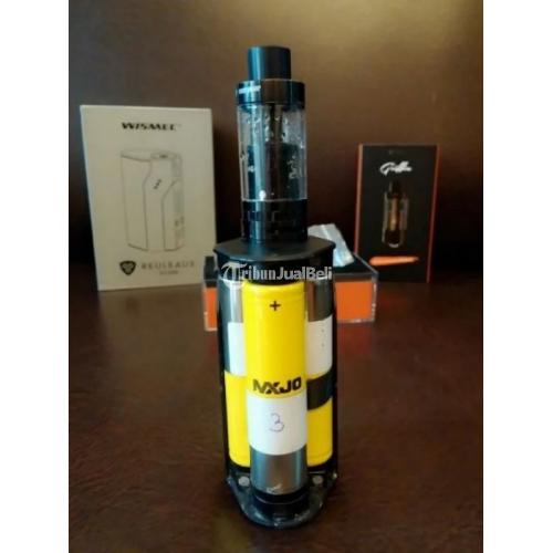Paket Siap Ngebul Mod Wismec RX200 Tank Griffin Bonus 3 Baterai di ...