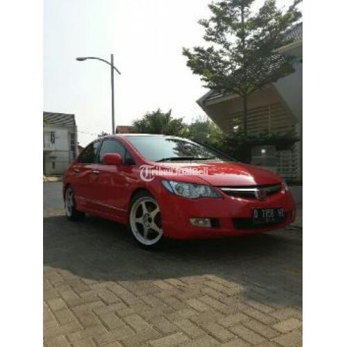Mobil Civic FD1 Bekas Tahun 2006 Matik Warna Merah Harga Murah di Jawa ...