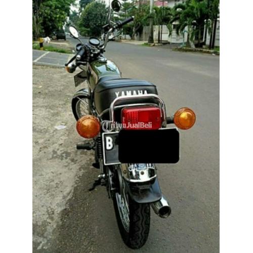 Motor Jadul Yamaha RX 100 Hijau Tahun 1977 Serba Baru Terawat Siap ...