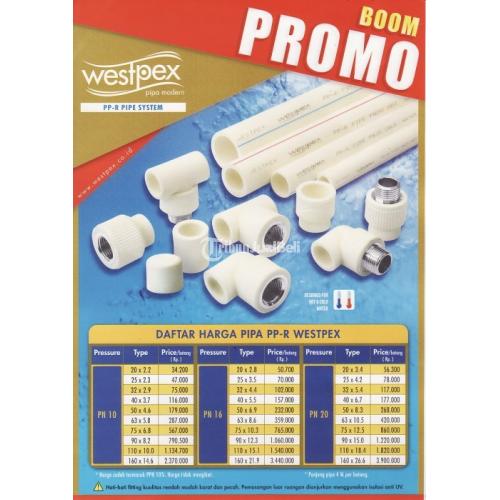 Fitting Pipa Westpex PPR Pengganti Pipa PVC di Jambi - Tribun JualBeli