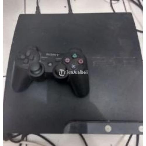 Konsol Sony PS3 Slim Cech 2504A Black 160GB Murah Bekas Terawat Normal ...