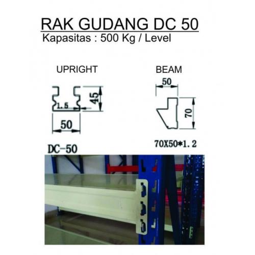 Rak Gudang Medium Pabrikasi Sistem Knock Down Tahan Lama Kuat Harga ...