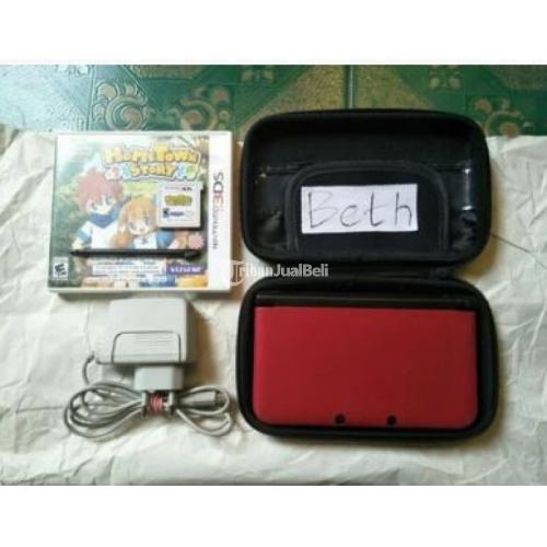Nintendo 3 DS XL Red USA + Game fisik Bekas Second Harga Murah di Jawa ...