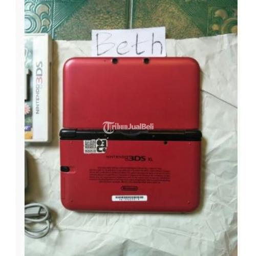 Nintendo 3 DS XL Red USA + Game fisik Bekas Second Harga Murah di Jawa ...