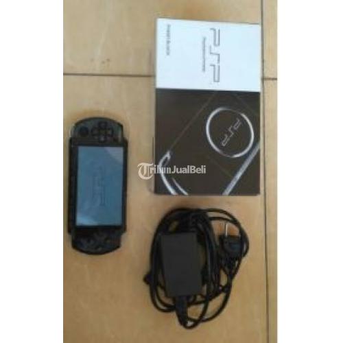 Sony PSP 3000 Bekas Konsol Game Murah Lengkap Normal Memory 16GB Full ...
