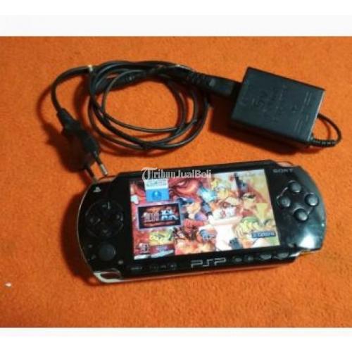 PlayStation Portable Sony PSP 1000 Fat Black 8GB Bekas Second Murah di ...